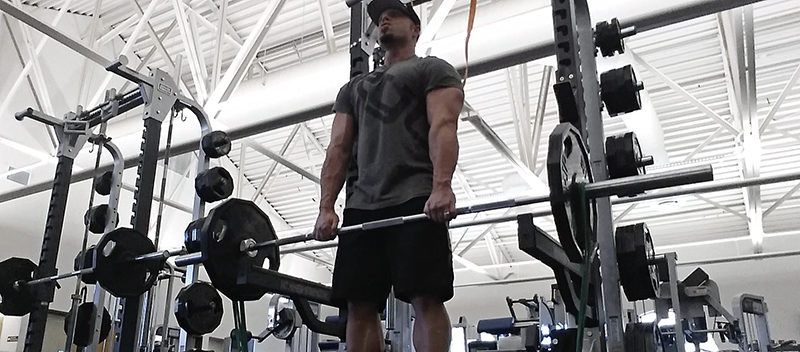 Banded Barbell Shrugs & Banded Tricep Extensions | TEAM MVP ATHLETICS ...
